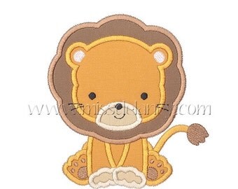 Lion applique | Etsy