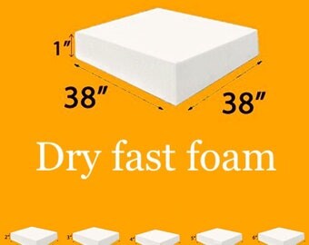 Upholstery Foam dry fast outdoor cushion 24 Wide x
