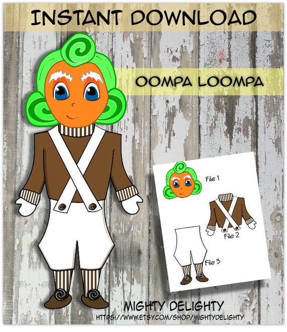 Oompa Loompa Party Decoration, Stands 23 Inches tall! Perfect addition ...