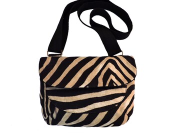 Zebra print purse | Etsy