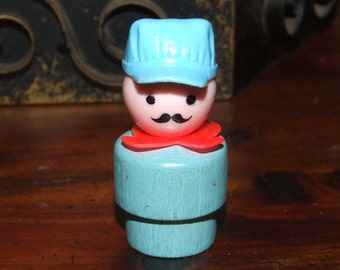 Toy train conductor | Etsy