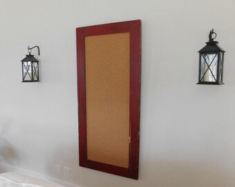 Framed cork board | Etsy