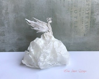 Fairytale Cinderella Paper Dress Grey Tulle By Corapearldesign