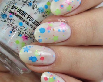 Milky nail polish | Etsy