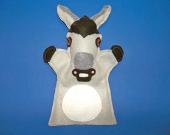 Donkey puppet | Etsy