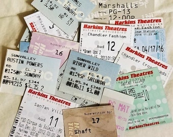 Movie ticket stub | Etsy