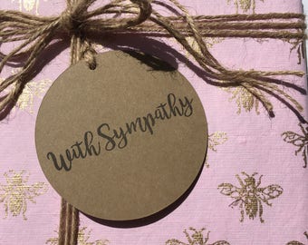 Sympathy tags | Etsy