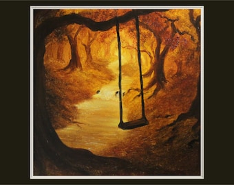 Swing painting | Etsy