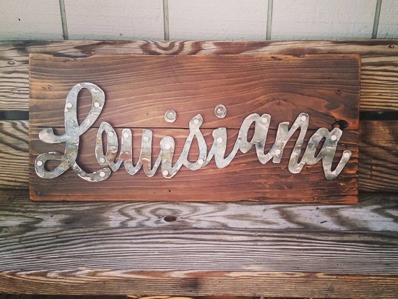 Large Custom Metal Sign