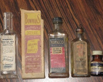 Turpentine bottle | Etsy