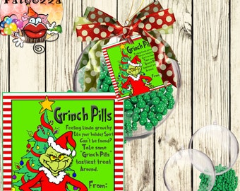 Grinch pills | Etsy