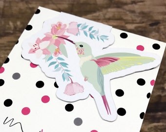 Hummingbird bookmark | Etsy