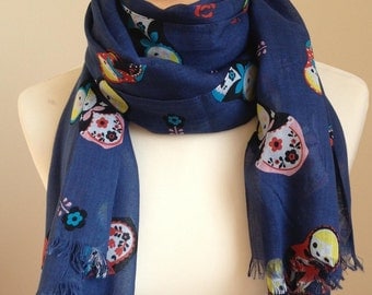 Babushka scarf | Etsy