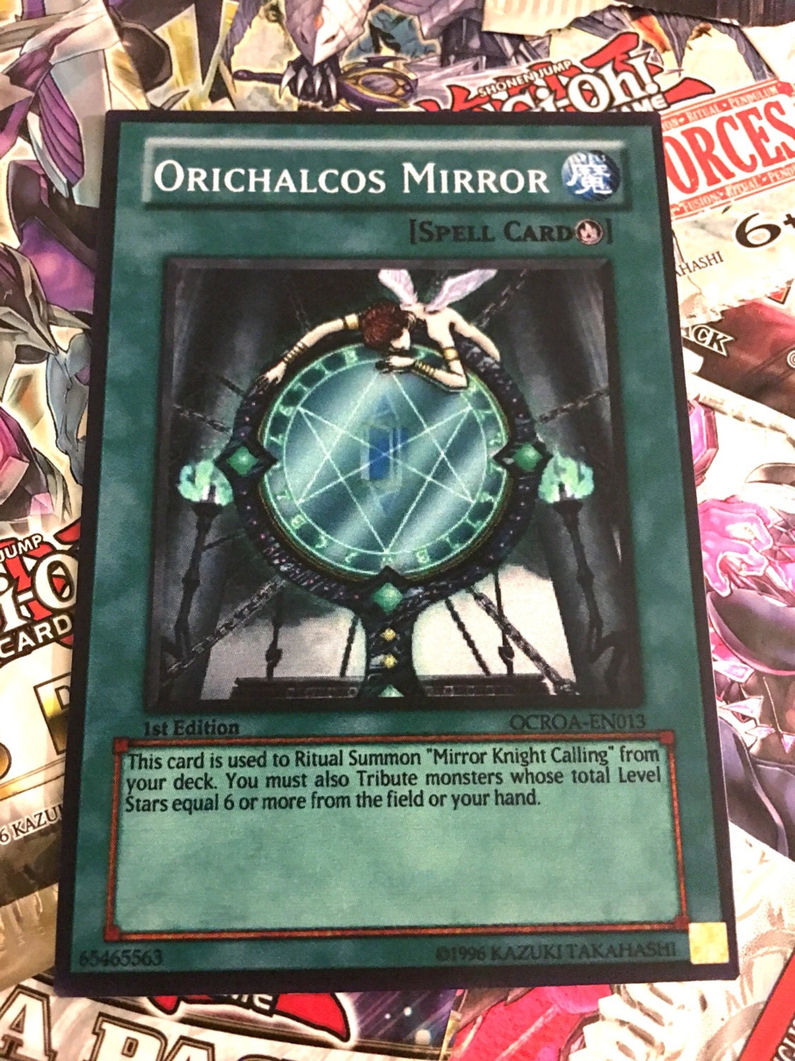 Custom orica card orichalcos mirror set
