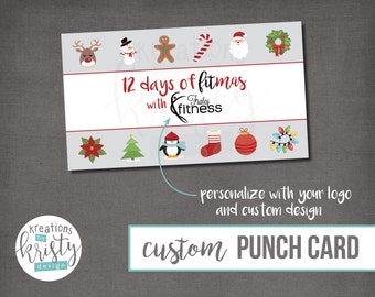 Printable punch card | Etsy