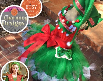 Girls elf costume | Etsy