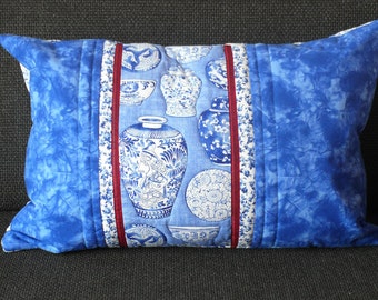 Delft blue pillow | Etsy