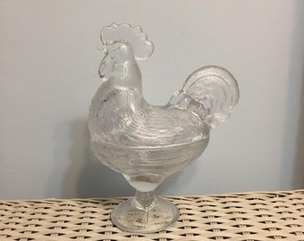 Rooster candy dish | Etsy