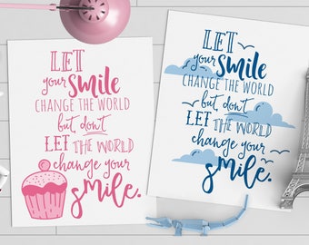 Let your smile | Etsy