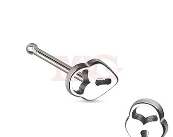 Lock nose ring | Etsy