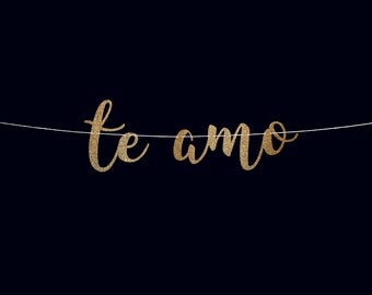Te amo | Etsy