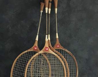 Wooden racket | Etsy