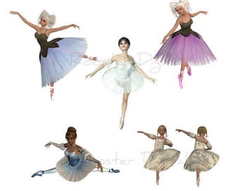 Ballet clip art | Etsy