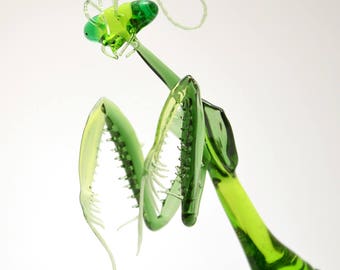 Lampworked Glass Creatures made by Wesley Fleming by vetropod