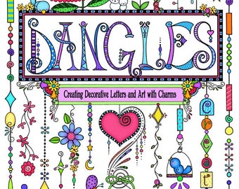 Dangles Alphabet Upper & Lower Case Personal and Limited