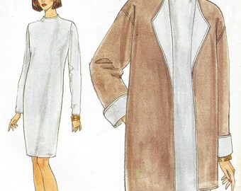 Funnel neck dress | Etsy