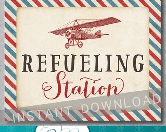 Fueling station sign | Etsy