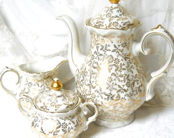 Porcelain tea set | Etsy