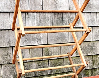 Wooden drying rack | Etsy