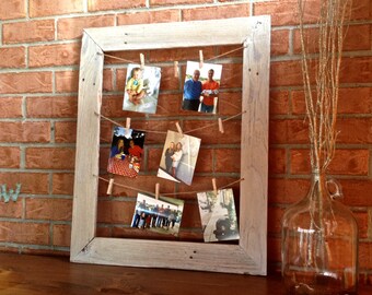 Clothespin frame | Etsy