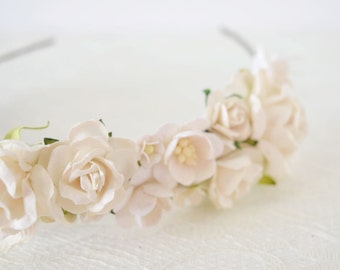 Flowergirl headpiece | Etsy