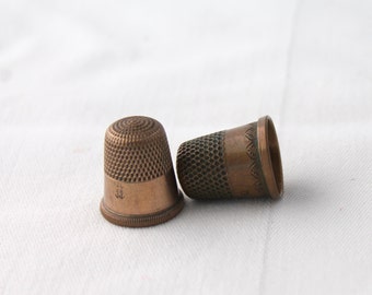 Brass thimble | Etsy