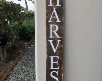 Home Sweet Home Extra Large Porch Sign Vertical Wood Sign