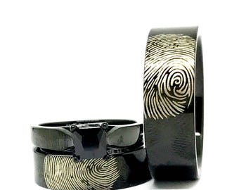 His and hers rings | Etsy