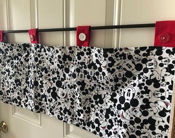 Mickey mouse valance | Etsy