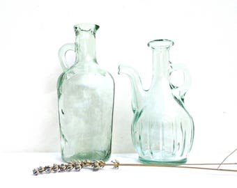Hand blown bottles | Etsy