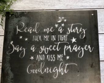 Read me a story sign | Etsy