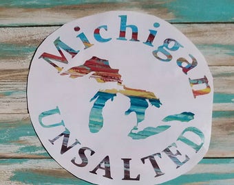 Michigan car decal | Etsy
