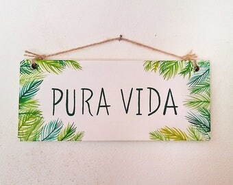 Pura vida sign | Etsy