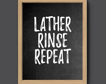 Wash rinse repeat | Etsy