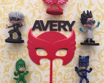 Pj masks cake | Etsy