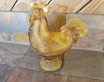 Rooster candy dish | Etsy