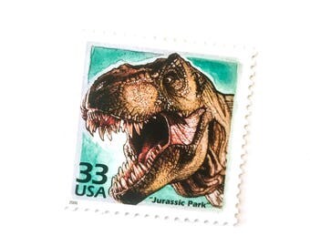 Dinosaur stamp | Etsy