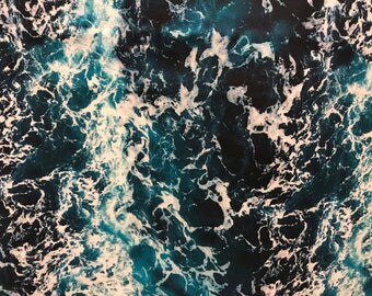 Ocean fabric | Etsy