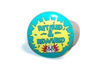 Retirement pins | Etsy