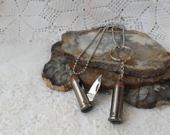 Mens bullet necklace | Etsy